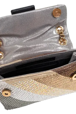 Kurt Geiger Fabric Mini Kensington Shoulder Bag