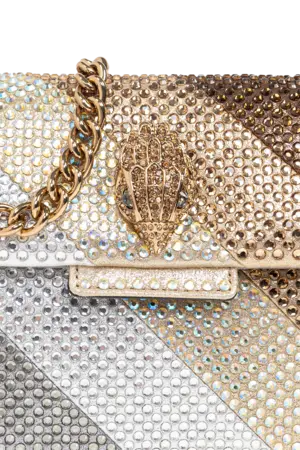 Kurt Geiger Fabric Mini Kensington Shoulder Bag