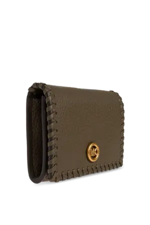 Michael Kors Leather Wallet With Logo
