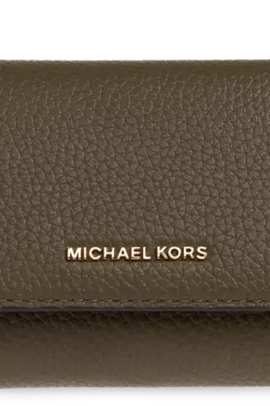 Michael Kors Leather Wallet With Logo