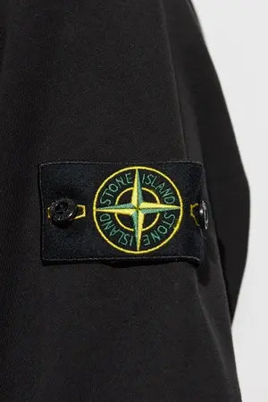 Stone Island Sweatshirt With Logo Patch