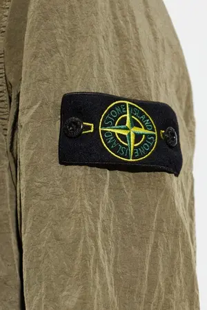 Stone Island Jacket With Logo Patch