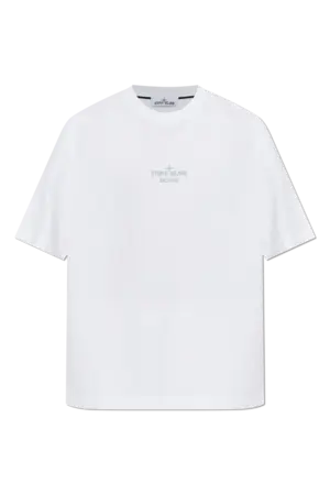 Stone Island T-shirt With Logo - White