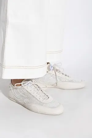 JIMMY CHOO Sunny Sneakers - Cream