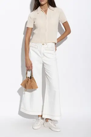 JIMMY CHOO Sunny Sneakers - Cream