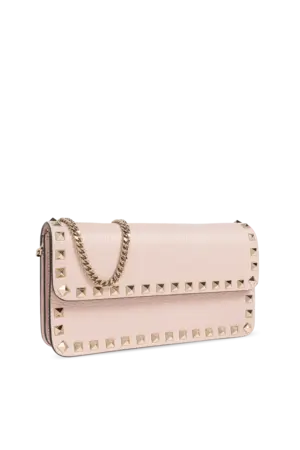 Valentino Garavani Wallet On A Chain With Studs