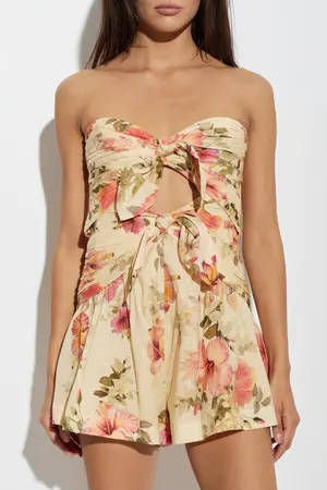 Zimmermann Floral Print Jumpsuit