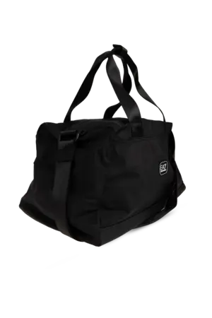 EA7 Logo Patch Carry-on Bag