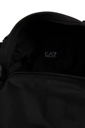 EA7 Logo Patch Carry-on Bag