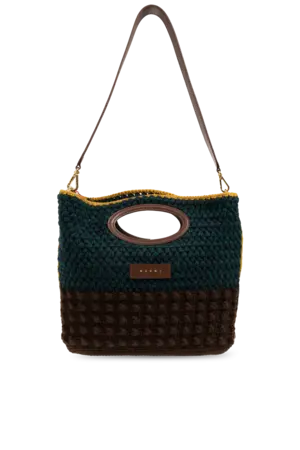 Marni Wool Bag - Brown