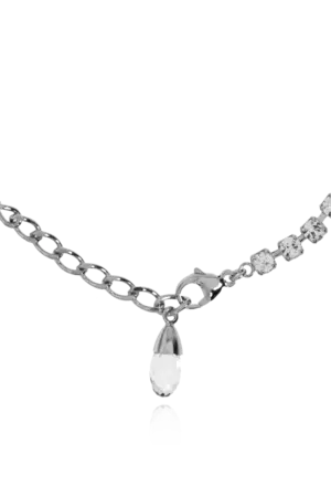 JIMMY CHOO Crystal Chain Anklet