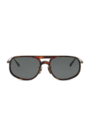 Linda Farrow Calder’ Sunglasses - Brown