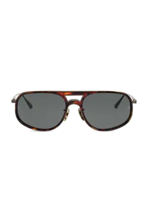 Linda Farrow Calder Sunglasses - Brown