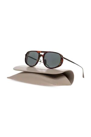 Linda Farrow Calder Sunglasses - Brown