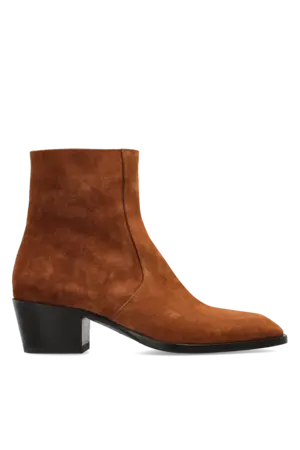 JIMMY CHOO Wilder Boot’ Heeled Ankle Boots - Brown