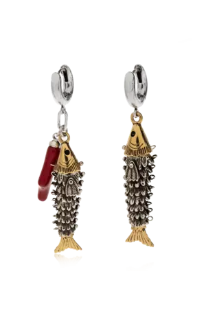 Isabel Marant Étoile Asymmetric Earrings