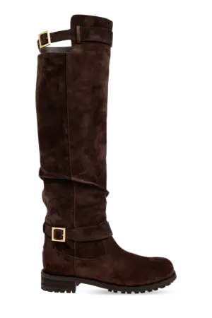 JIMMY CHOO Biker Kb’ Boots - Brown