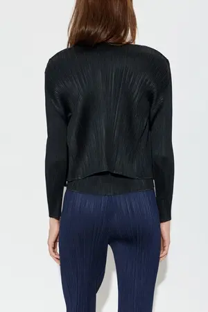 Issey Miyake Pleated Cardigan