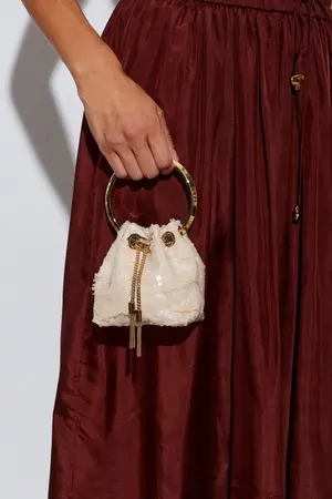 JIMMY CHOO Bon Bon Micro' Sequin Bag
