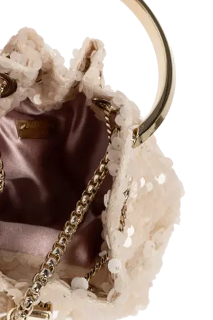 JIMMY CHOO Bon Bon Micro' Sequin Bag