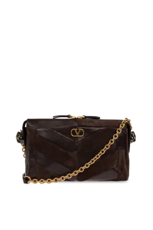 Valentino Garavani Leather Bag - Brown