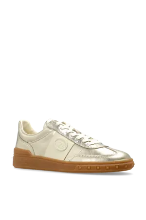 Valentino Garavani Leather Sports Shoes With Logo