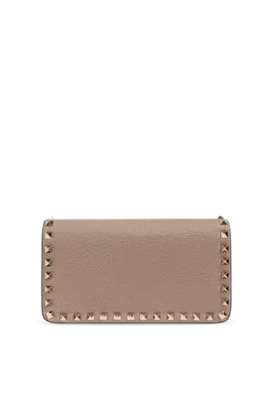 Valentino Garavani Leather Wallet On A Chain