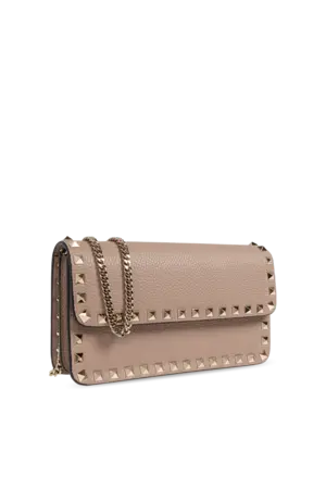 Valentino Garavani Leather Wallet On A Chain