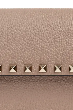 Valentino Garavani Leather Wallet On A Chain