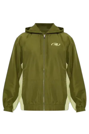 NEW BALANCE Hooded Jacket - Green