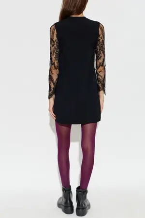 Valentino Garavani Dress With Lace Sleeves