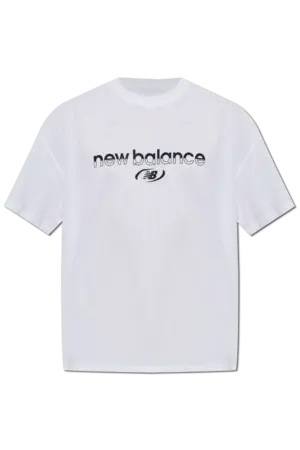 NEW BALANCE T-shirt With Logo - White