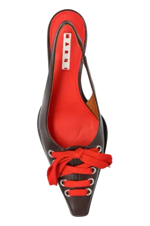 Marni Leather Heeled Shoes