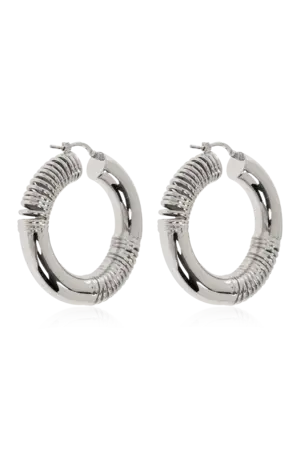 Marni Tone Brass Hoop Earrings