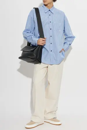 Palm Angels Shirt With Stripe Pattern