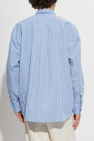 Palm Angels Shirt With Stripe Pattern