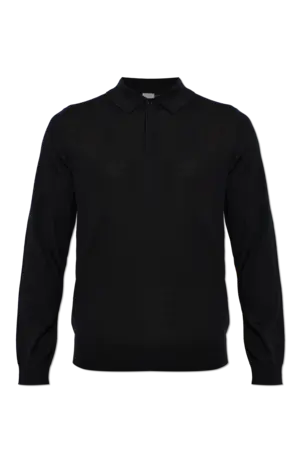 Paul Smith Wool Polo - Black