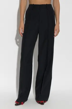 Marni Creased High-waisted Trousers