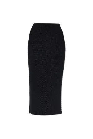 Issey Miyake Pleated Skirt - Black