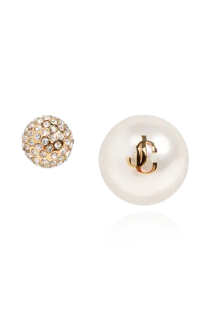 JIMMY CHOO Asymmetric Earrings - Gold