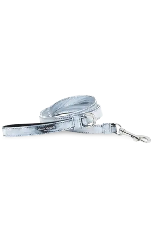 MAISON MARGIELA Leather Dog Leash - Blue