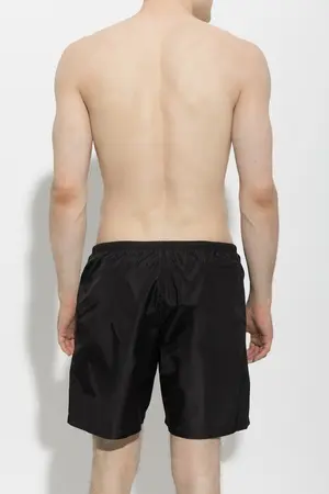Palm Angels Logo Swim Shorts