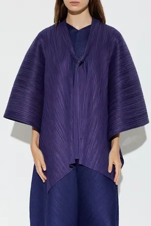 Issey Miyake Pleated Poncho