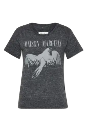 MAISON MARGIELA T-shirt With Logo - Grey