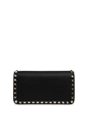 Valentino Garavani Leather Wallet On A Chain