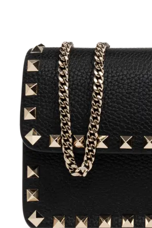 Valentino Garavani Leather Wallet On A Chain