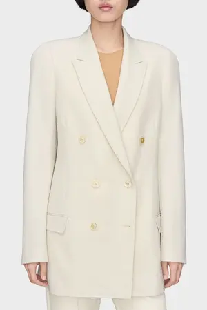 MAISON MARGIELA Double-breasted Wool Blazer