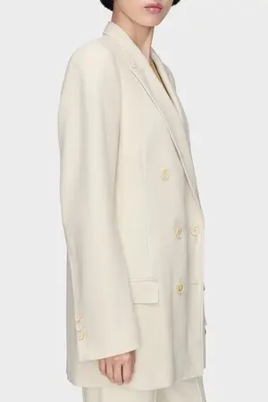 MAISON MARGIELA Double-breasted Wool Blazer