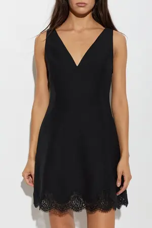 Valentino Garavani Dress With Lace Trim