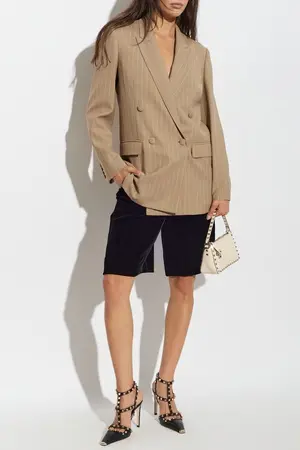 Valentino Garavani Velvet Shorts
